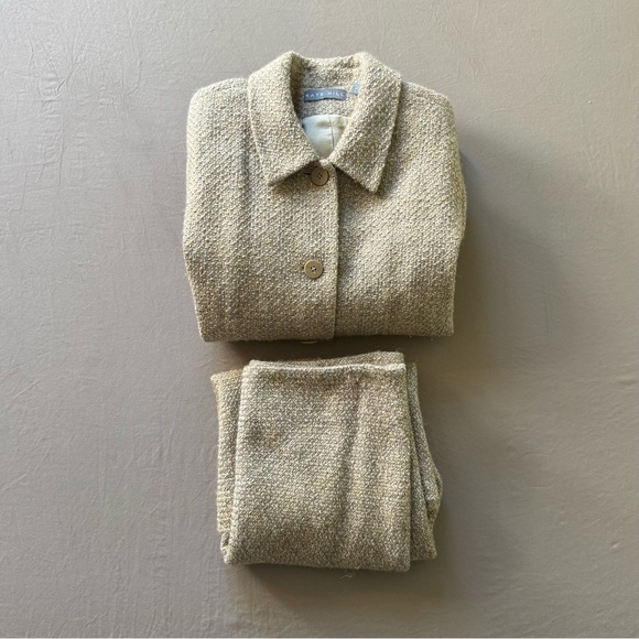 Kate Hill | Skirts | Vintage Kate Hill Tweed Wool Skirt Suit Set | Poshmark